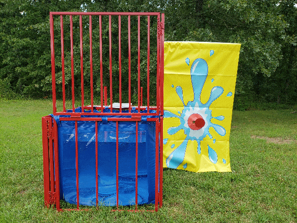 dunk booth | Jumpers4you | water slide and bounce house rentals in ...