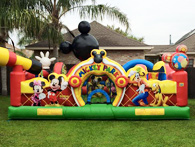 Inflatable bounce house & water slide rentals | AboutToBounce.com New ...