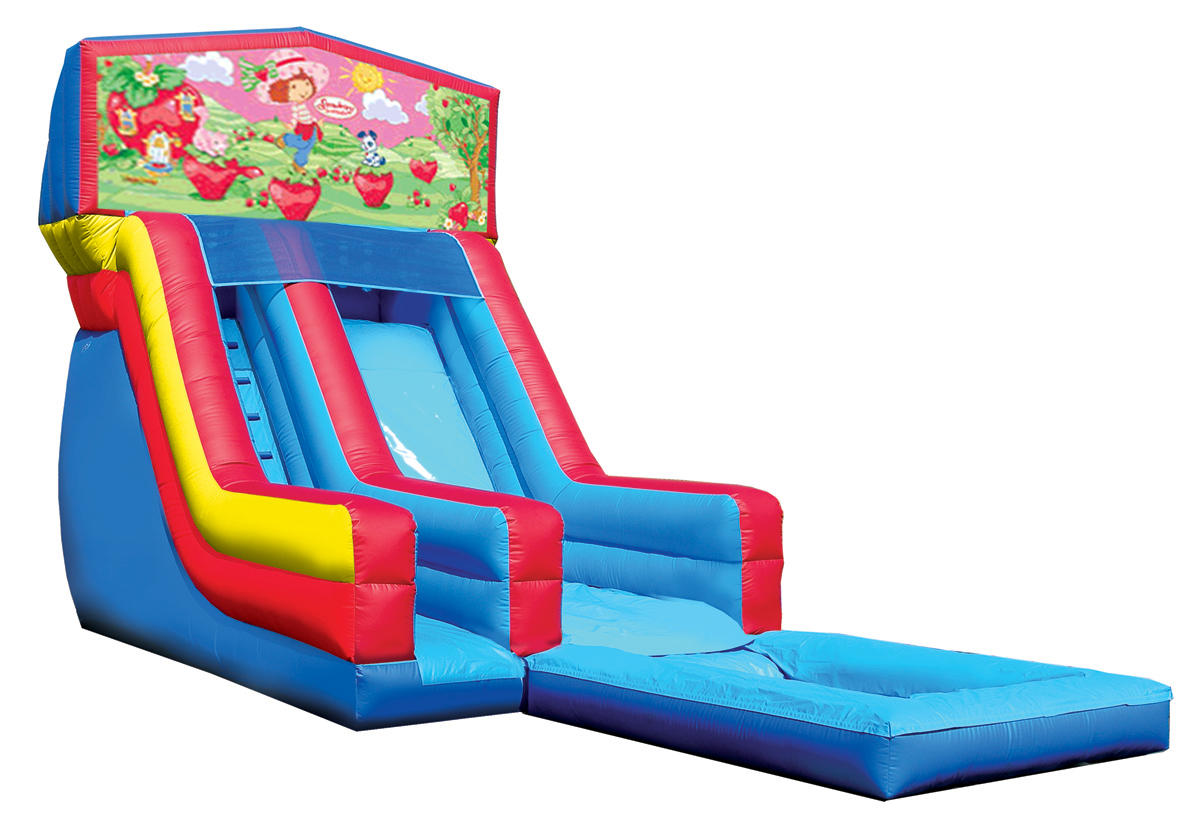 Strawberry Shortcake water slide rental | AboutToBounce.com New Orleans LA
