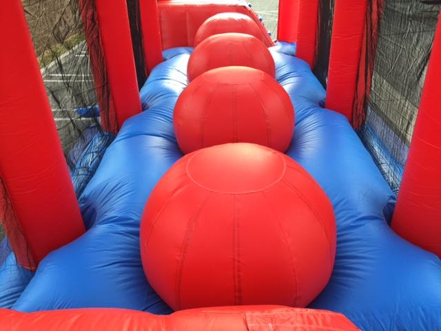 Wipe out ball run rental | AboutToBounce.com New Orleans LA