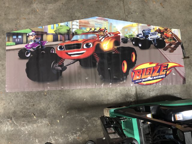 Blaze panel | About To Bounce inflatable bounce houses and Water slide ...