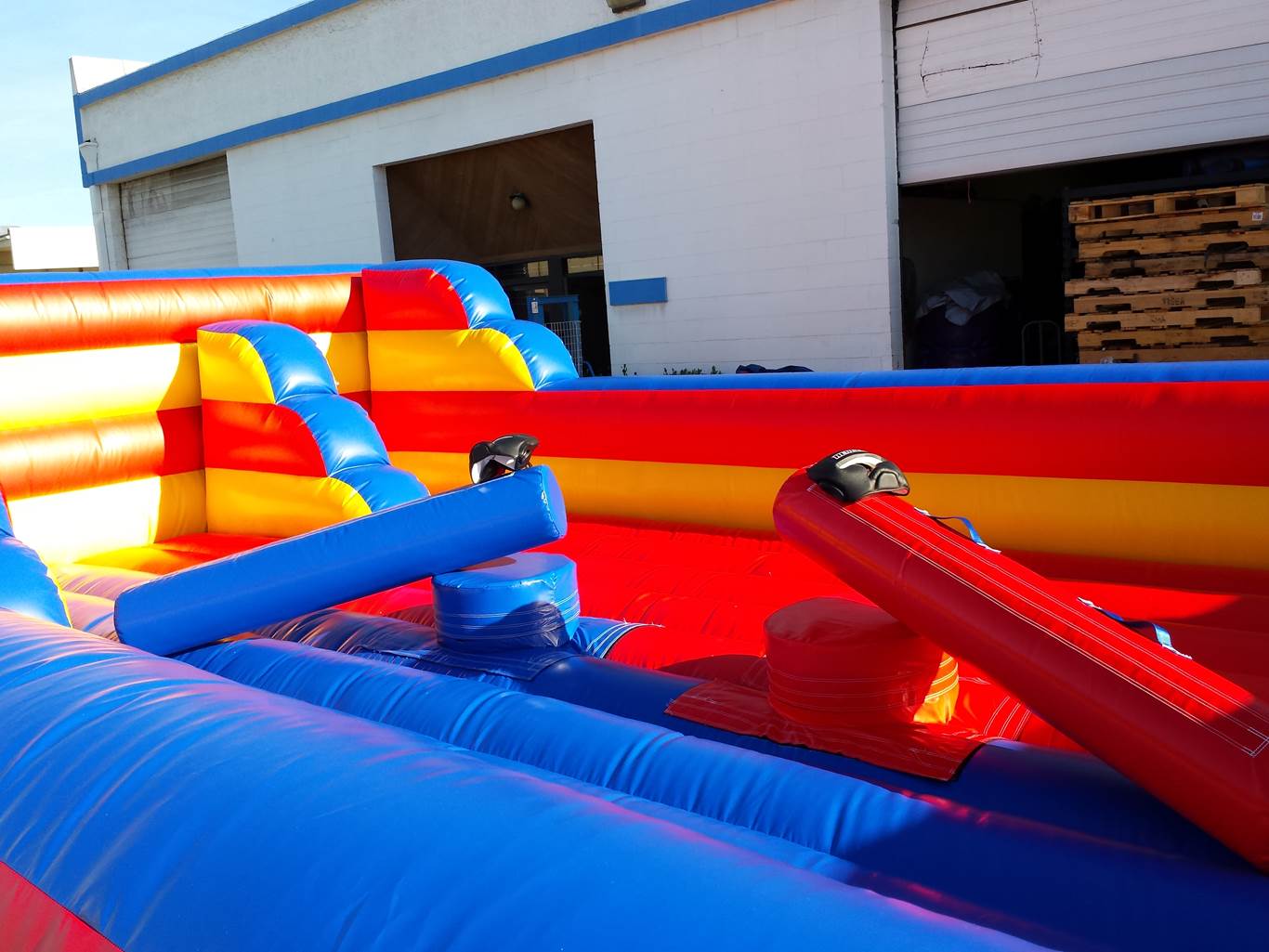 2 lane Bungee and Joust Combo | 2DadsBounceHouses.com Phoenix AZ