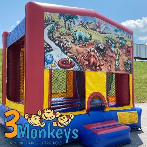 Dinosaur Theme Bounce House Rental