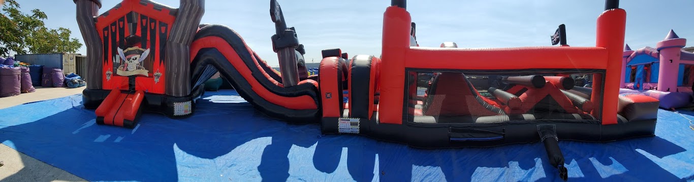 3D Pirate Obstacle Course | 909 Jumpers