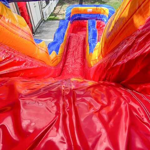 Large Inflatable Slide Rental Fort Myers| All-Bounce | Fire & Ice Water ...