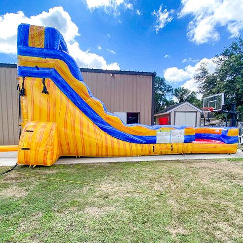 Large Inflatable Slide Rental Fort Myers| All-Bounce | Fire & Ice Water ...
