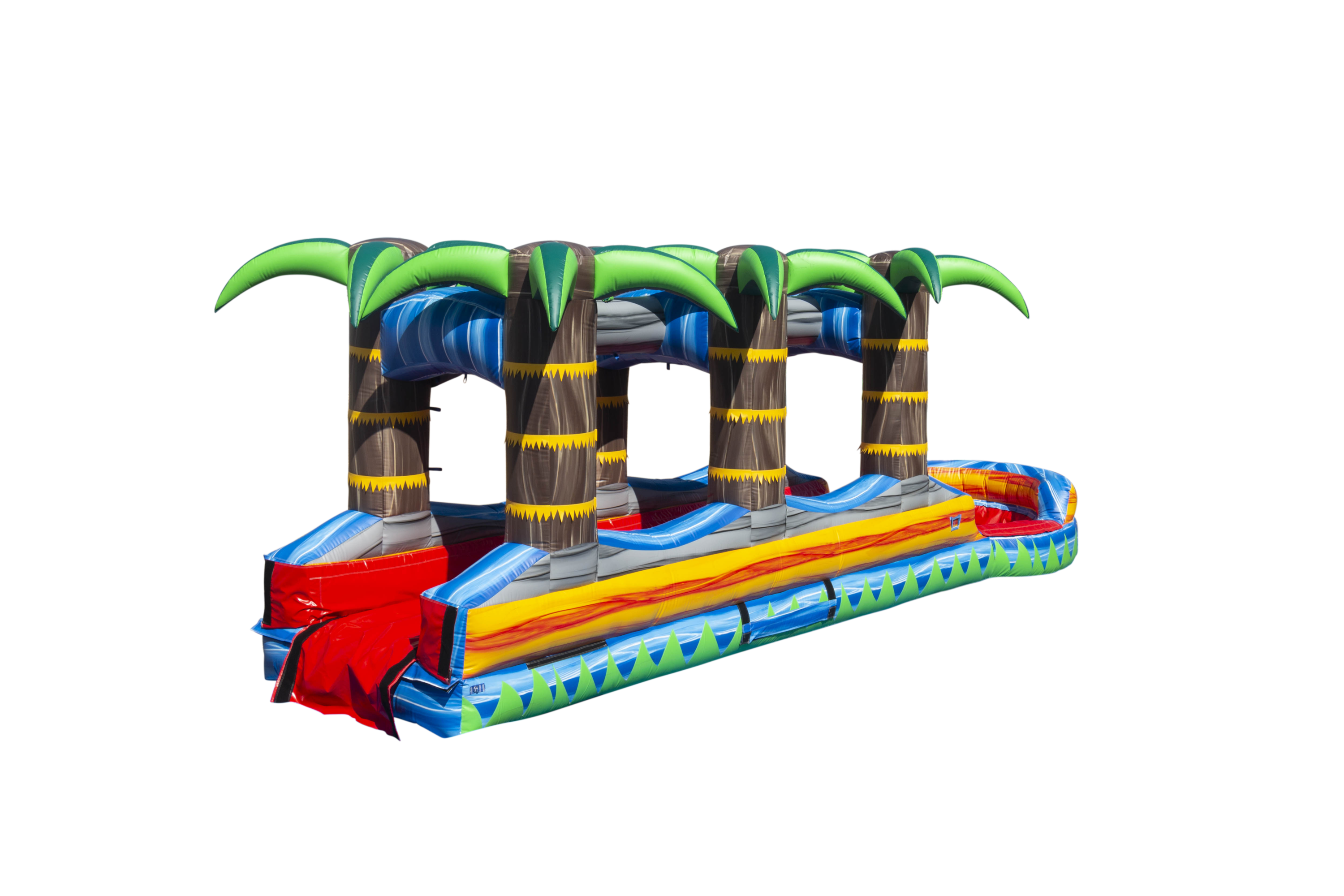 32ft Tropical Lava Waves Slip n Slide Rentals on Oahu | Alaka'i