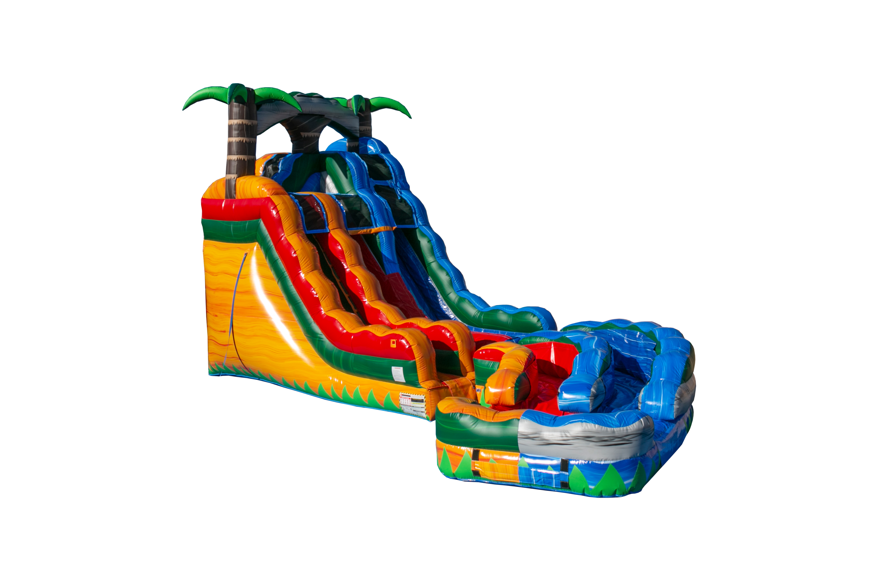 Arctic Lava Twister Water Slide Rentals | Oahu Water Slide Rentals