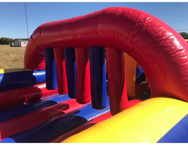 34 ft. Obstacle Course | A Party Solution | Inflatable rentals in Cedar ...