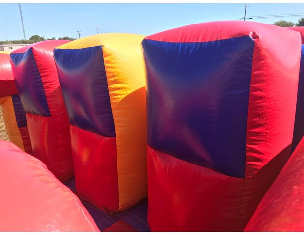 34 ft. Obstacle Course | A Party Solution | Inflatable rentals in Cedar ...