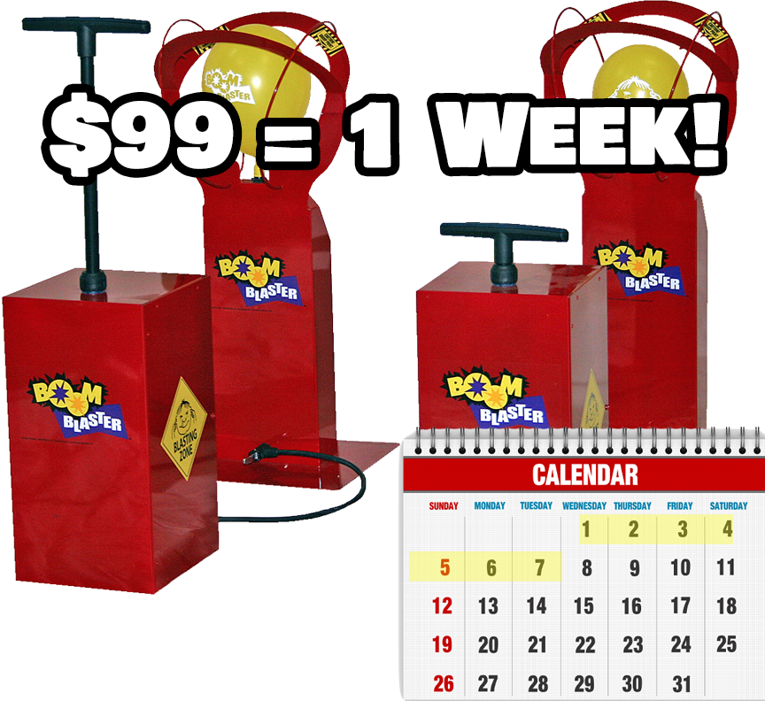 Boom Blasters Competition Pack Weekly Rental | Austin TX | Austin ...
