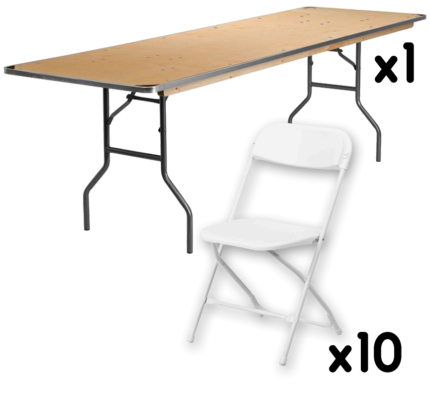 1 Table and 10 Chairs | One Table Ten Chairs | Tables & Chairs