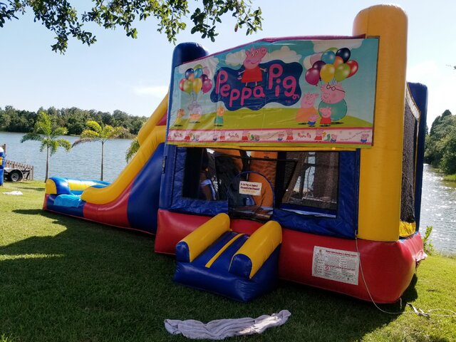 4-in-1 PEPPA PIG Super Combo | Baileys Bouncies | Inflatable rentals in ...