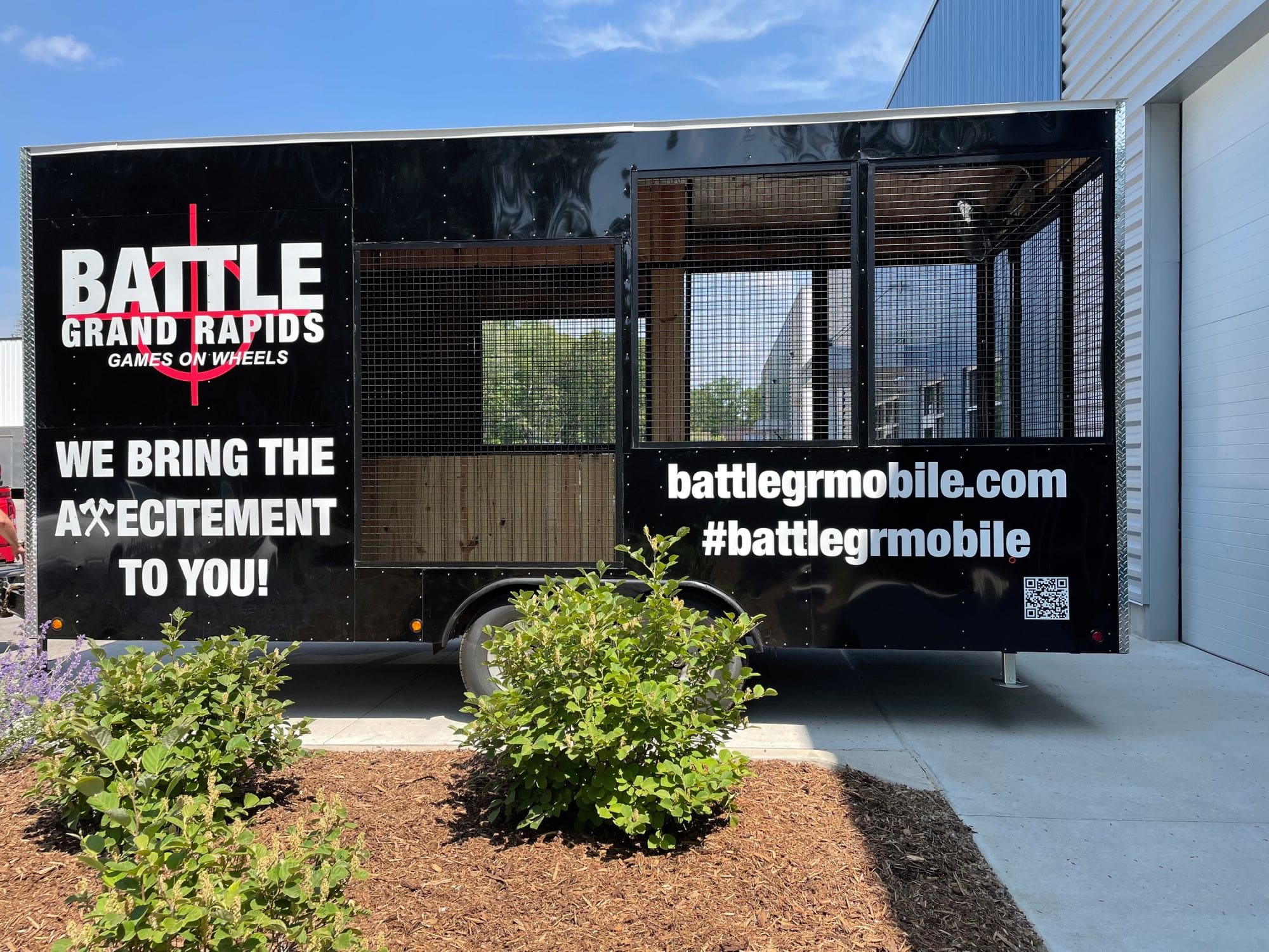 Mobile Axe Throwing Trailers in Grand Rapids, West Michigan | Rent ...
