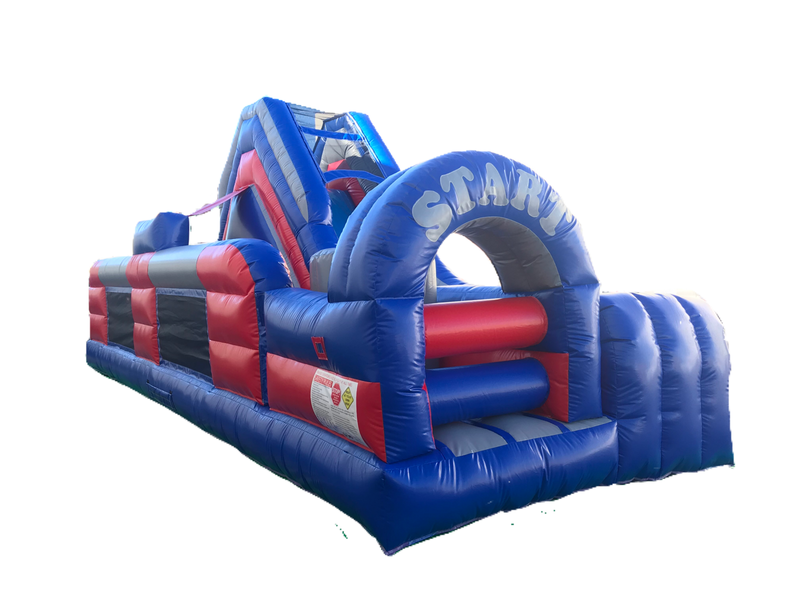 Ninja Run Backyard Obstacle Course | BDJpartyrentals.com Santa Clarita CA