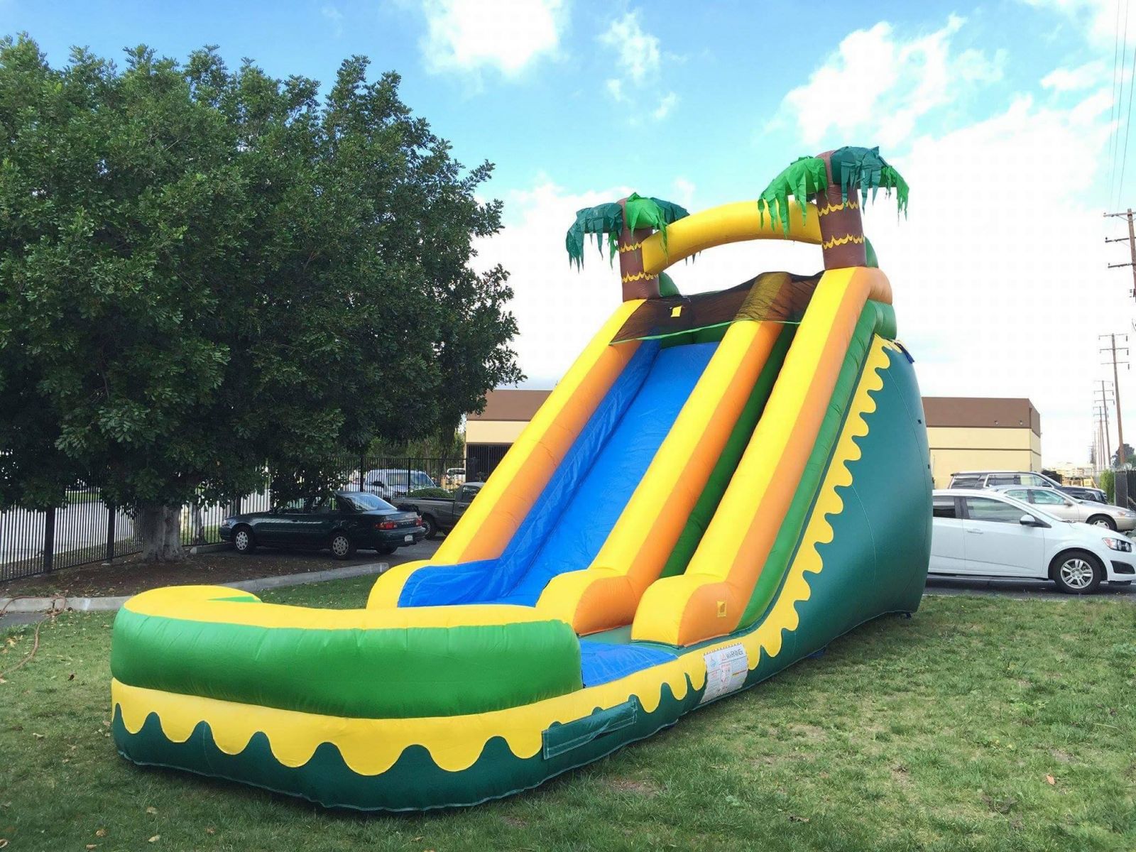 Aloha 20ft Water Slide with Pool.