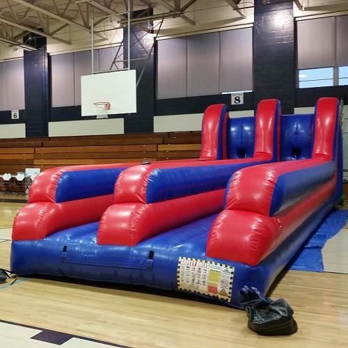 Bungee run bounce house challenge-Blast Party Rentals