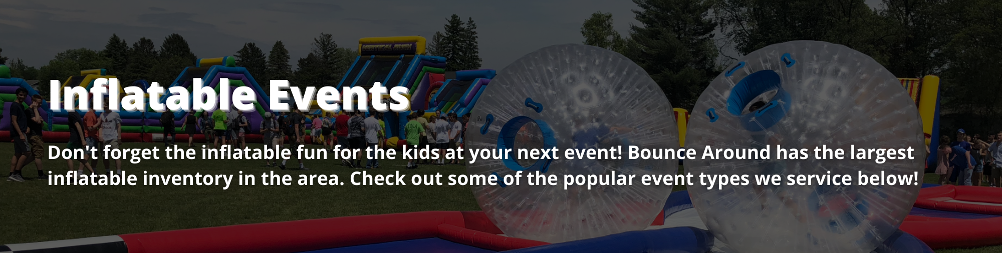 Inflatable Commercial Events | Schools, Churches, State Events ...