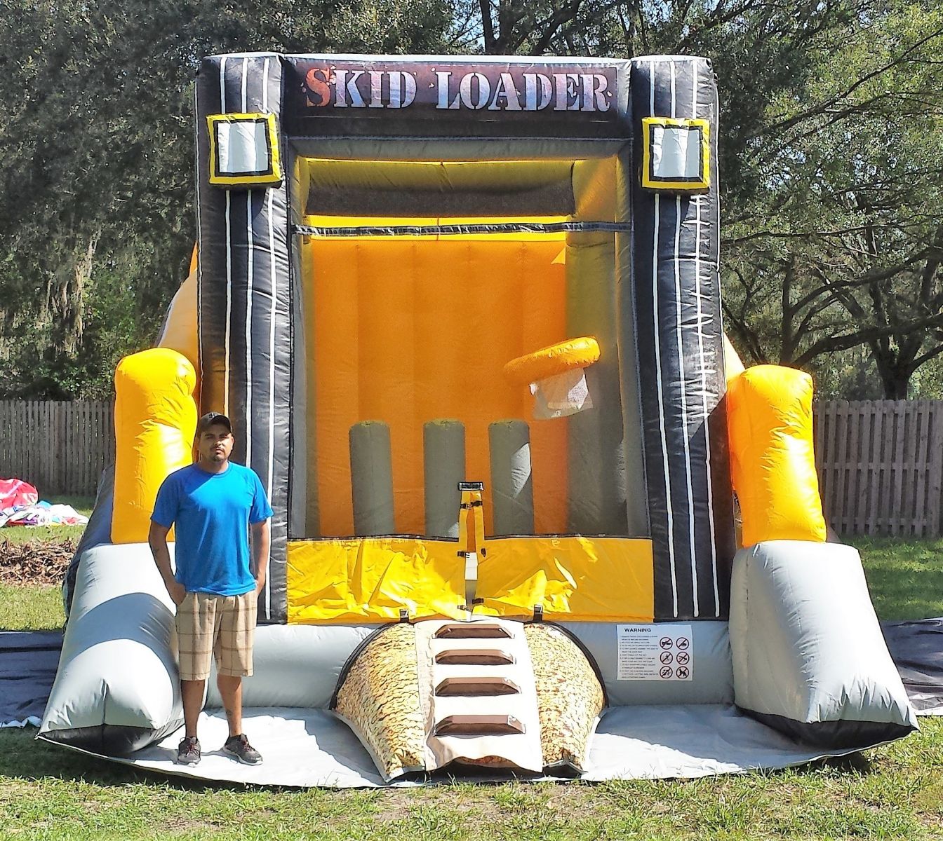 15ft x 18ft Tonka sKid Loader Bounce House Tampa | Bounce A Lot ...