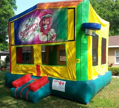 Strawberry Shortcake Multi Colored 15ft x 15ft 2in1 Bounce House Tampa ...