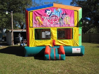 My Little Pony Multi Colored 15ft x 15ft 2in1 Bounce House Tampa ...