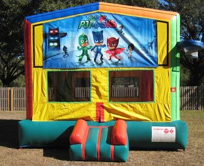 PJ Mask Multi Colored 15ft x 15ft 2in1 Bounce House Tampa | Bounce A ...