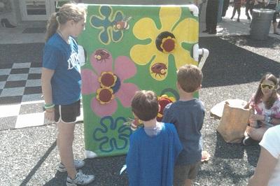 Flower Toss Game PE | BounceAlotInflatables.com Tampa FL.