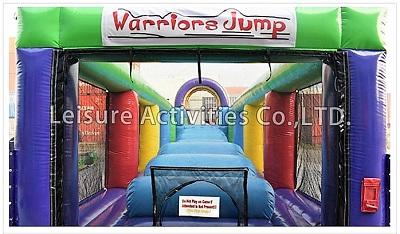 52ft Warriors Jump Interactive Bounce House Tampa | Bounce A Lot ...