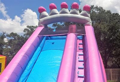 18ft Princess Tiara Water Slide Bounce House & Party Rentals ...