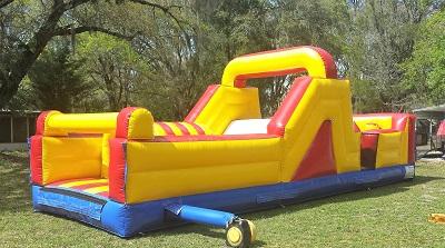 30ft Race n Rumble Obstacle Course Bounce House Tampa | Bounce A Lot ...
