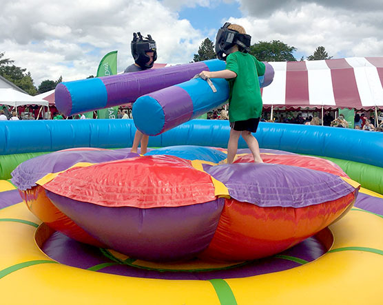 Jousting Ring Bounce House - Joust Inflatable Rental