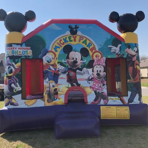 A Mickey Mouse Inflatable Fun Jump | BouncingBuddies.com | Lafayette, LA.