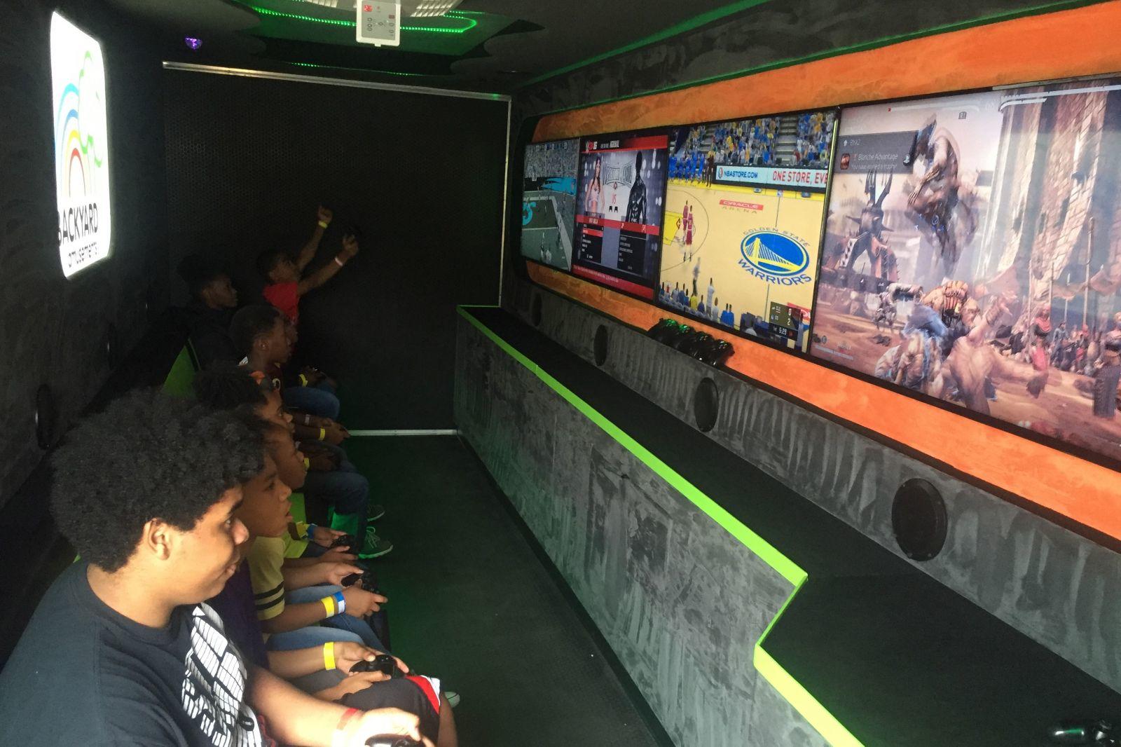 Video Game Truck Rental Maryland - Backyard Amusements