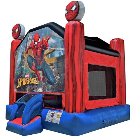 Spier-Man Jumper Rental, Spider-Man Bounce House Rental, Spider-Man ...