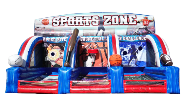 Sports Zone 3in1 Inflatable Game Rental