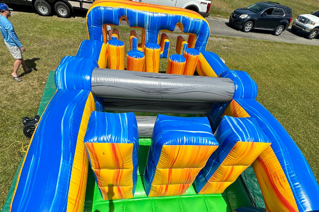 40ft Marble Obstacle Course | Savannah, GA | CJ's Event Rentals