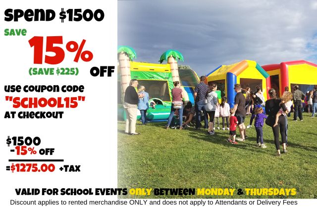 School Carnival Fun Fair | TSSA Bouncy Castles