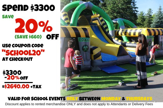 School Carnival Fun Fair | TSSA Bouncy Castles