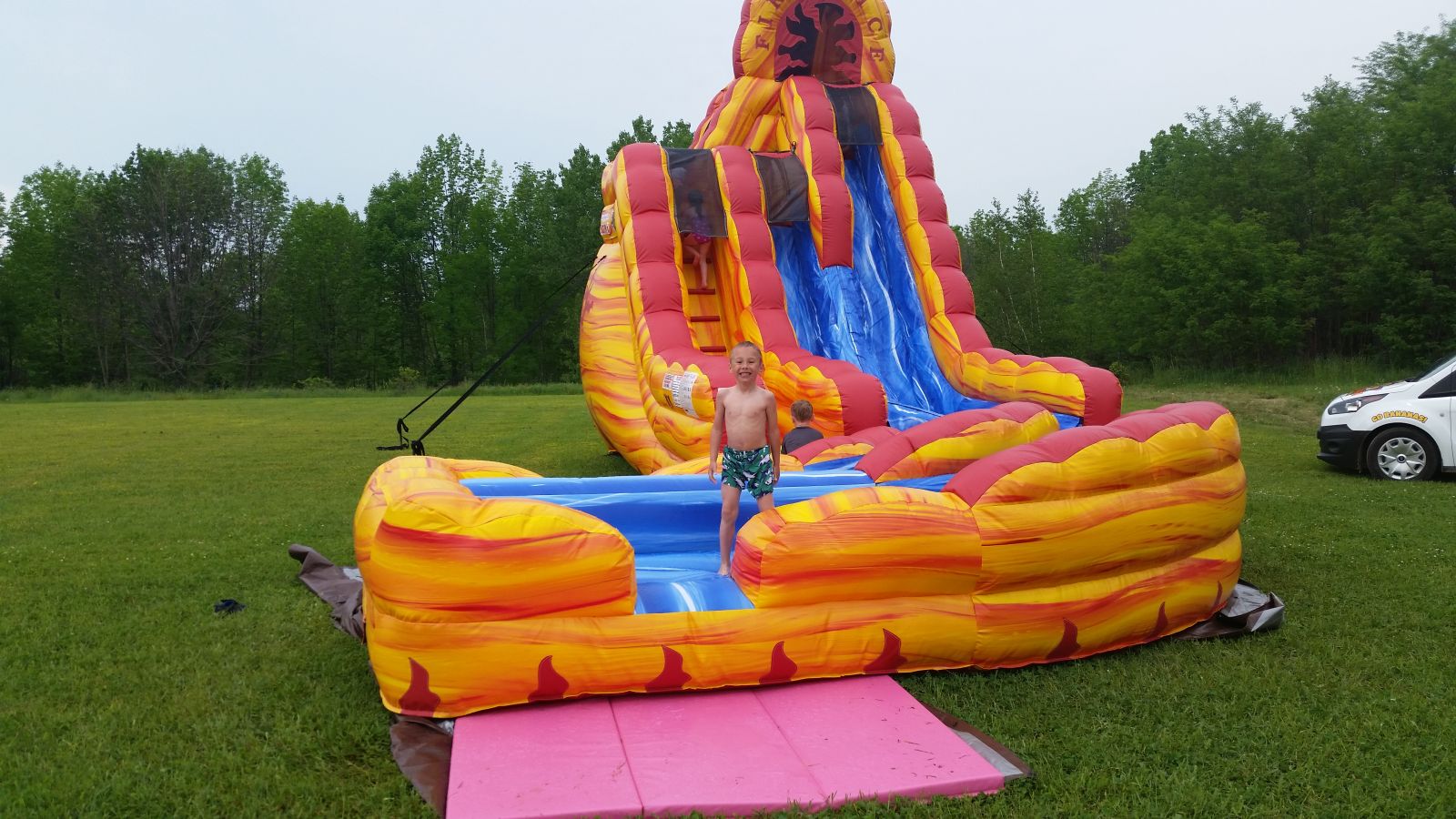 Fire N Ice Water Slide | Crazy Monkey Inc | Erie, PA