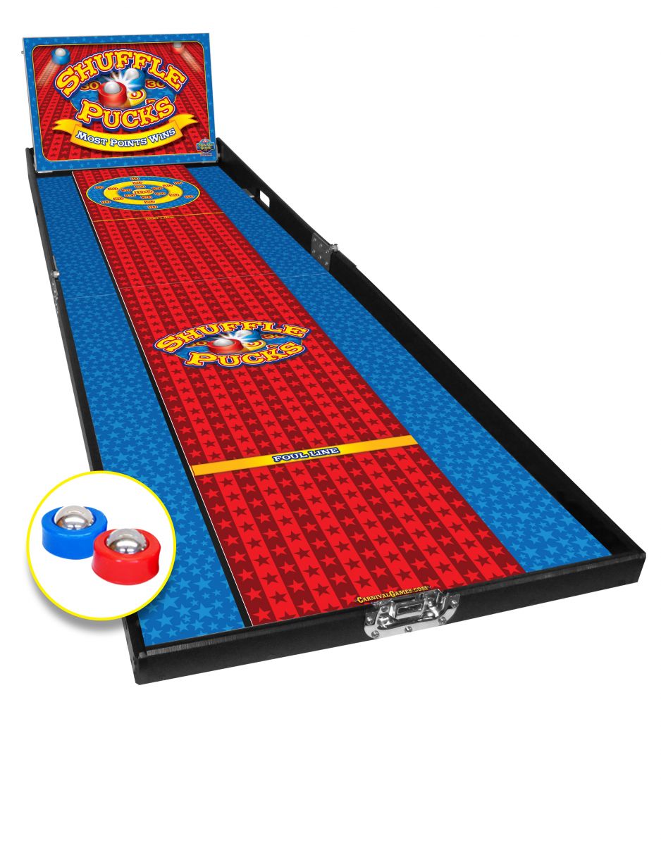Shuffle Pucks Table Game | Crazy Monkey Inc | Erie, PA
