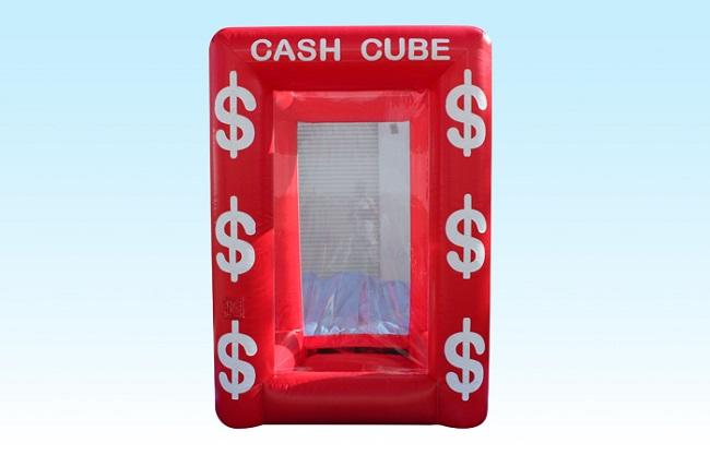 Inflatable Cash Vault cube
