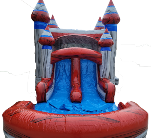 Titanium Castle Waterslide Bounce Rental | DFW Party Rental | Frisco, TX