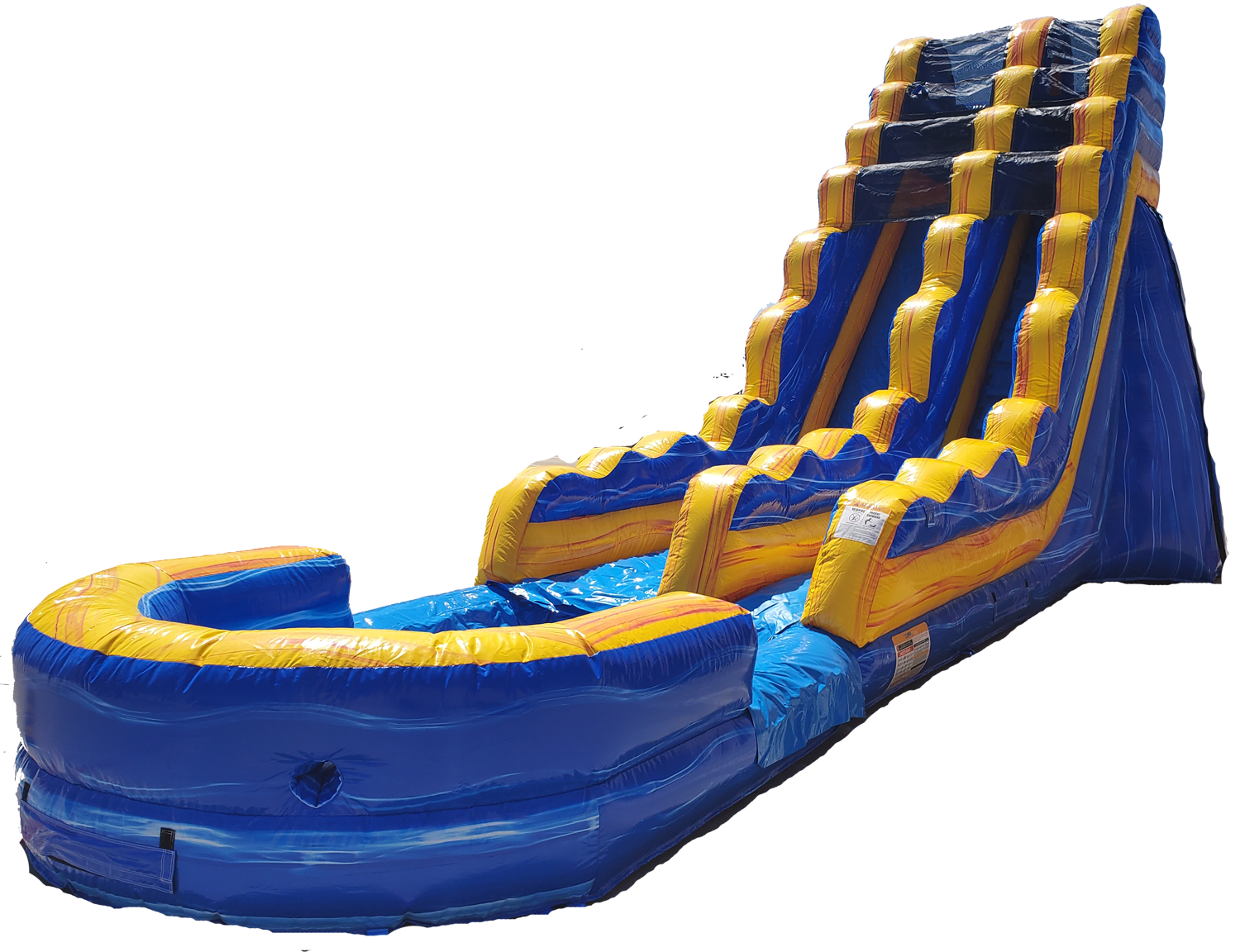 19' Melting Arctic Water Slide with Pool Rental | DFW Party Rental ...