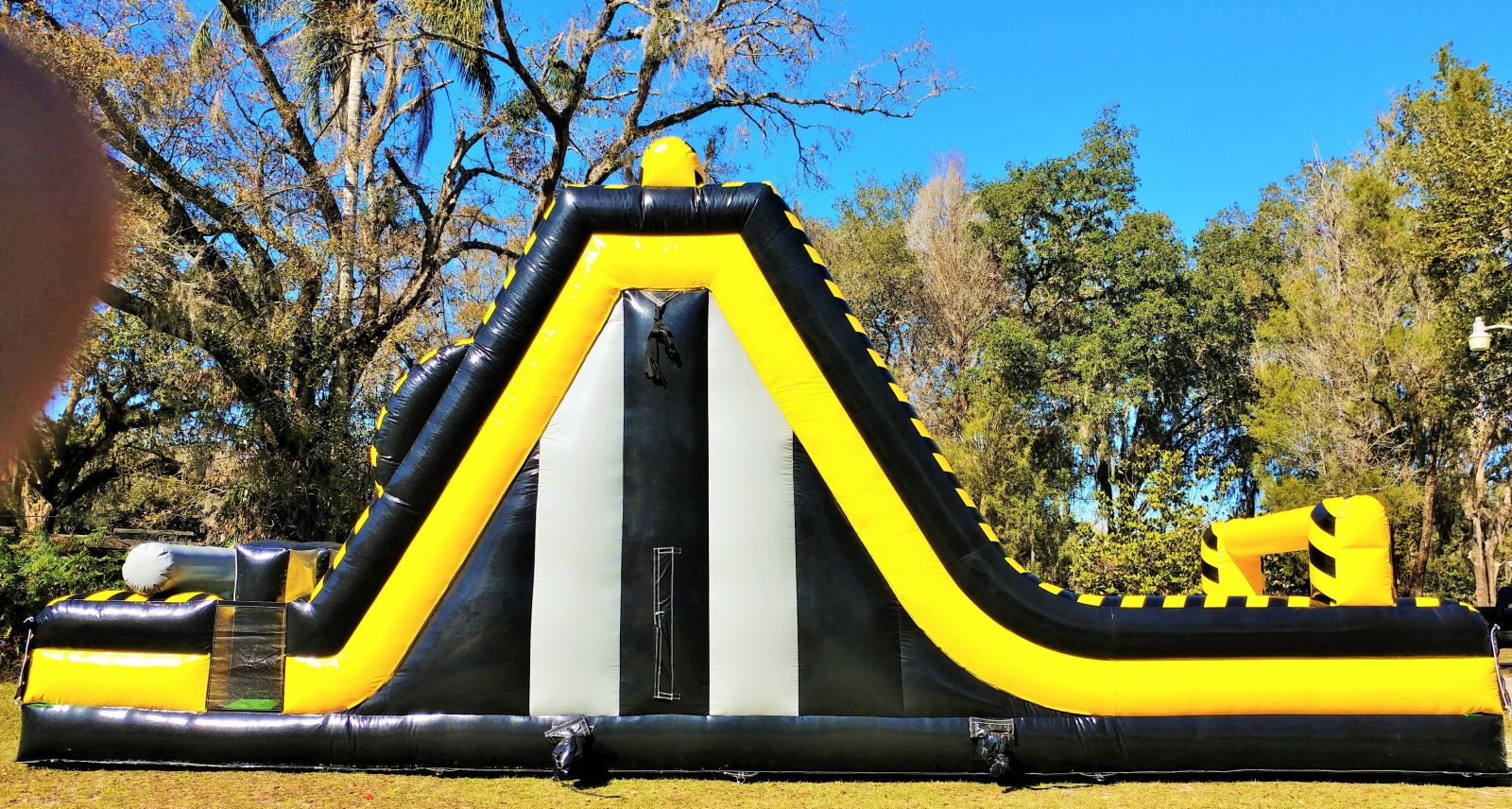 19ft TOXIC Theme Rock Climbing Dry Slide Bounce House & Party Rentals ...