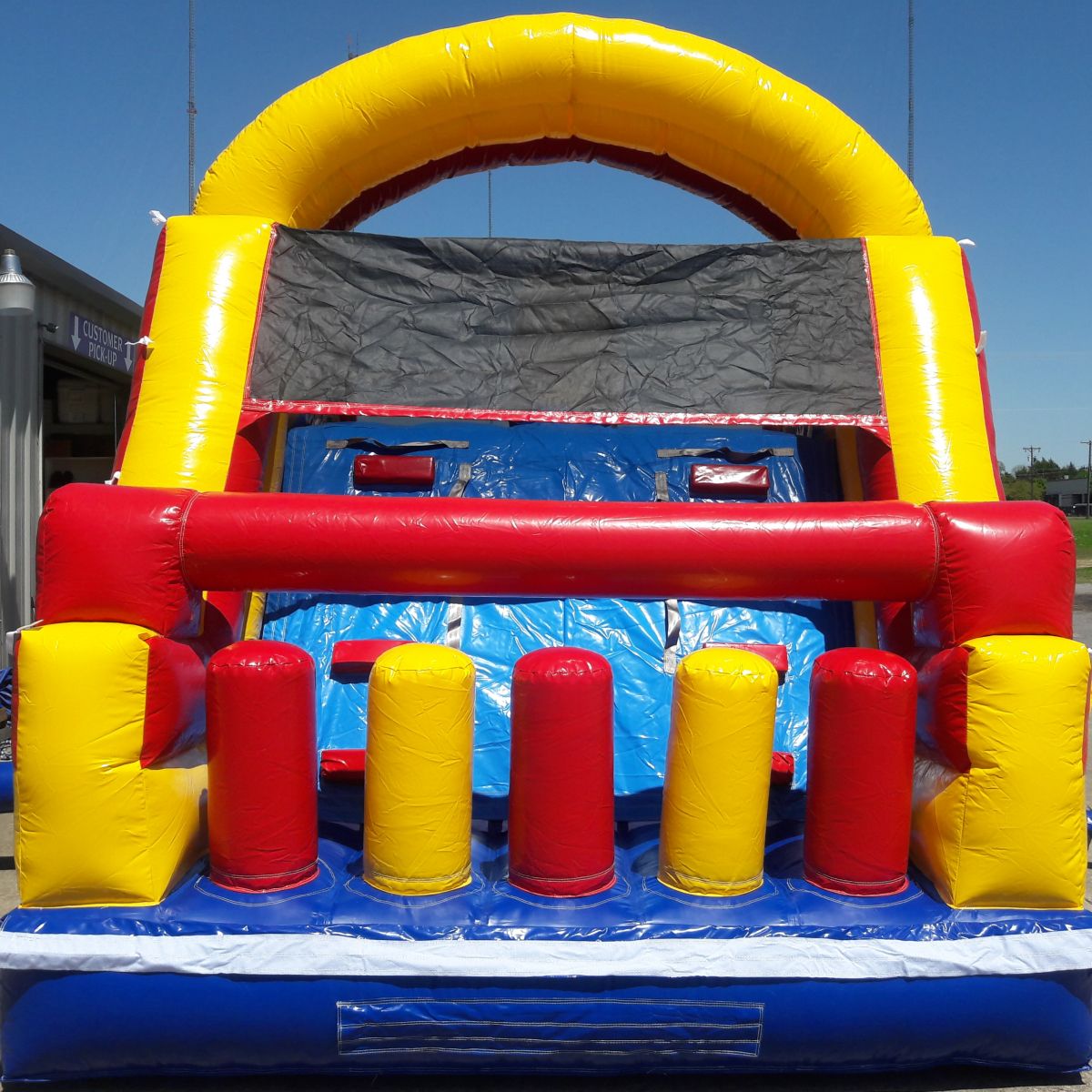 12 ft. Dual Lane Dry Slide| A Party Solution | Water Slide and Bounce ...