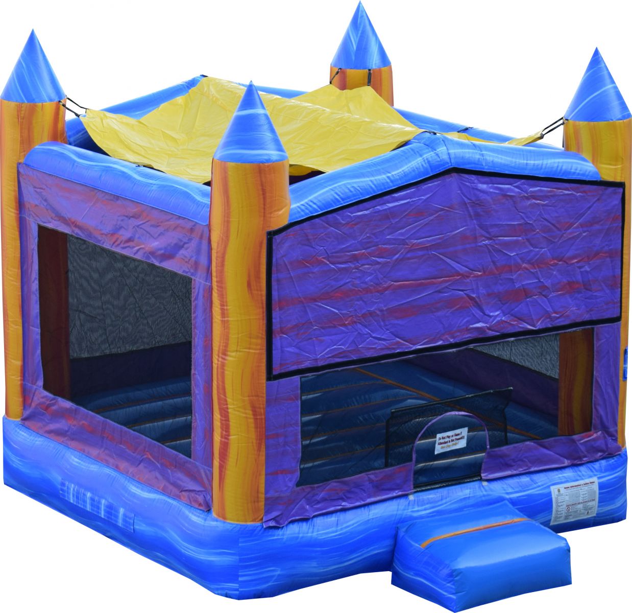 Multi Theme Marble Bounce House Rental | BounceAndPlayLLC.com Deltona FL