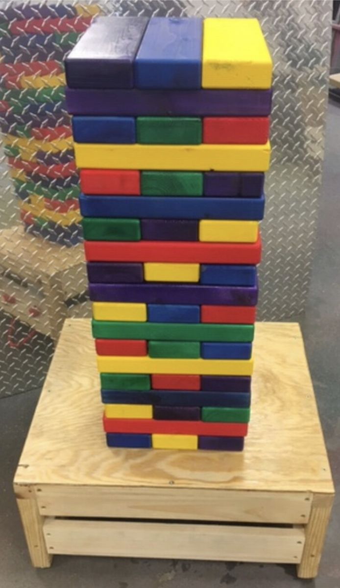 Tumbling Towers- Jenga | Event Services | LouisvilleInflatables.com