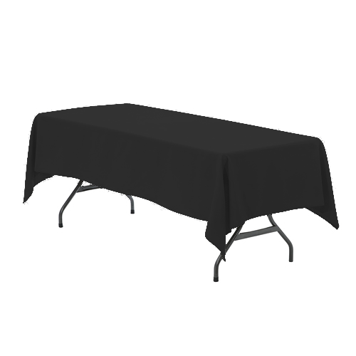 Black Table Linens Rentals | Austin TX | AustinBounceHouse.Rentals