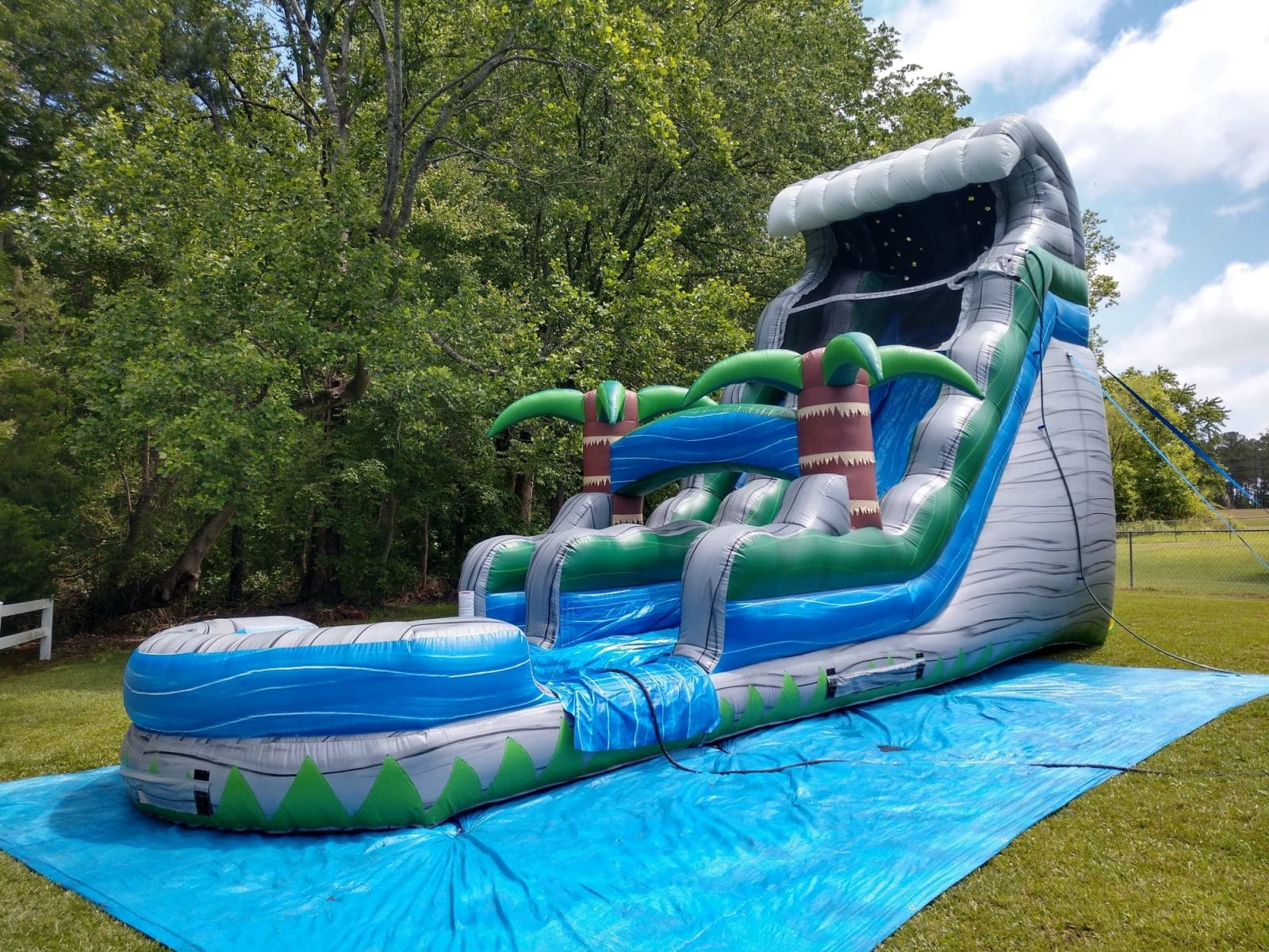 Cascade Crush Water Slide Rental | Carolina Fun Factory
