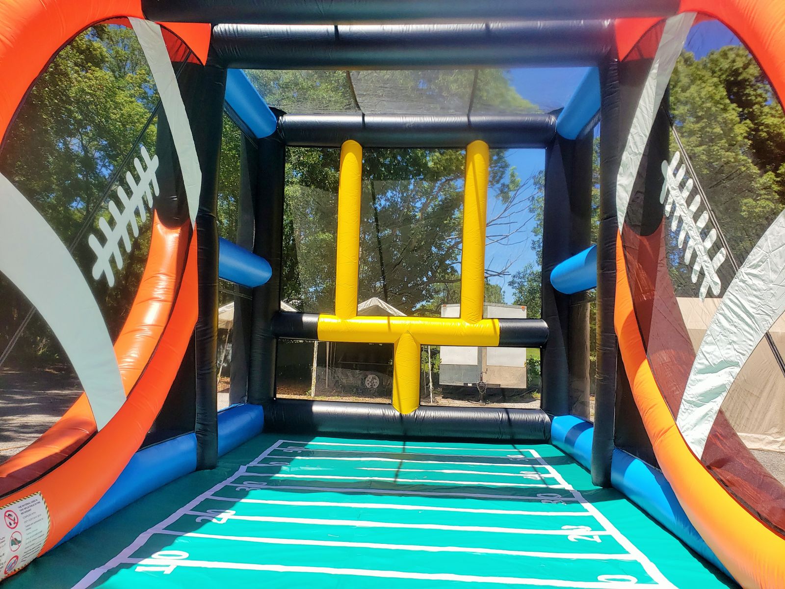 Football Field Goal Kick Challenge | BounceAlotInflatables.com Tampa FL.